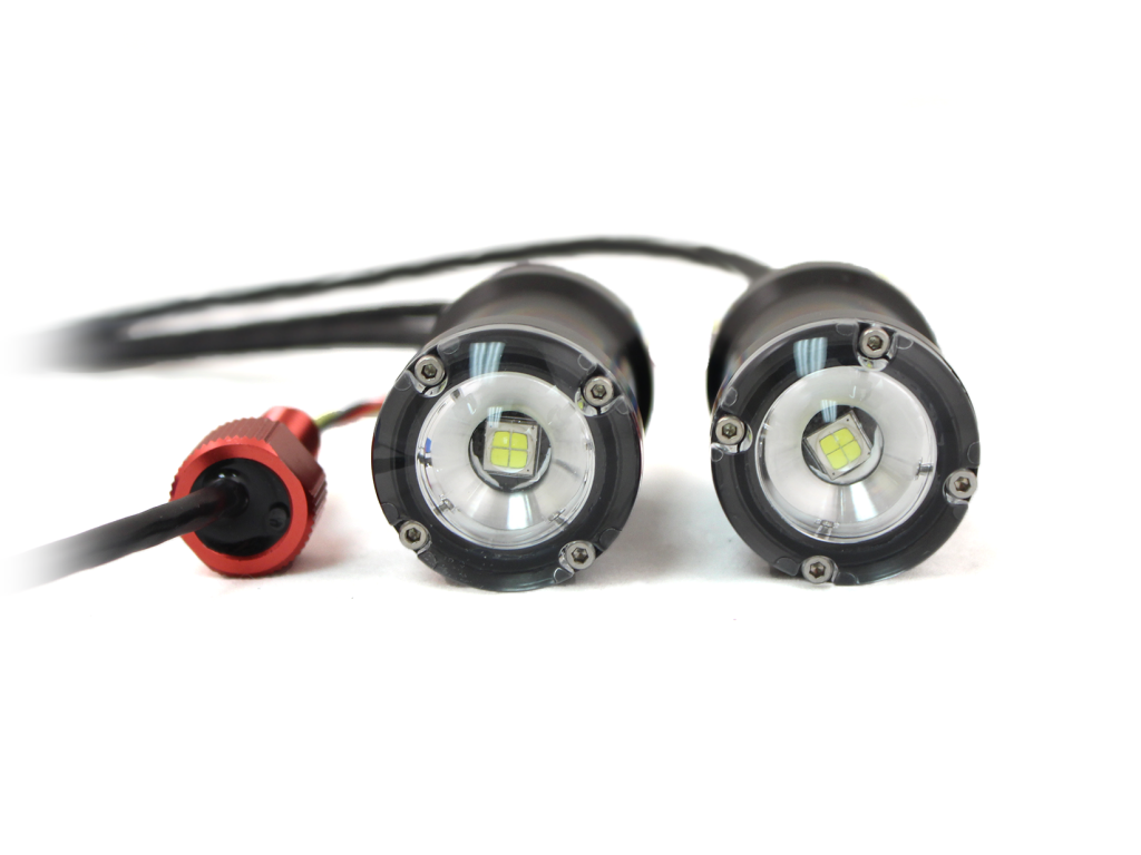 Set luces LED 2 o 4 focos para ROV – Adentu Ingeniería